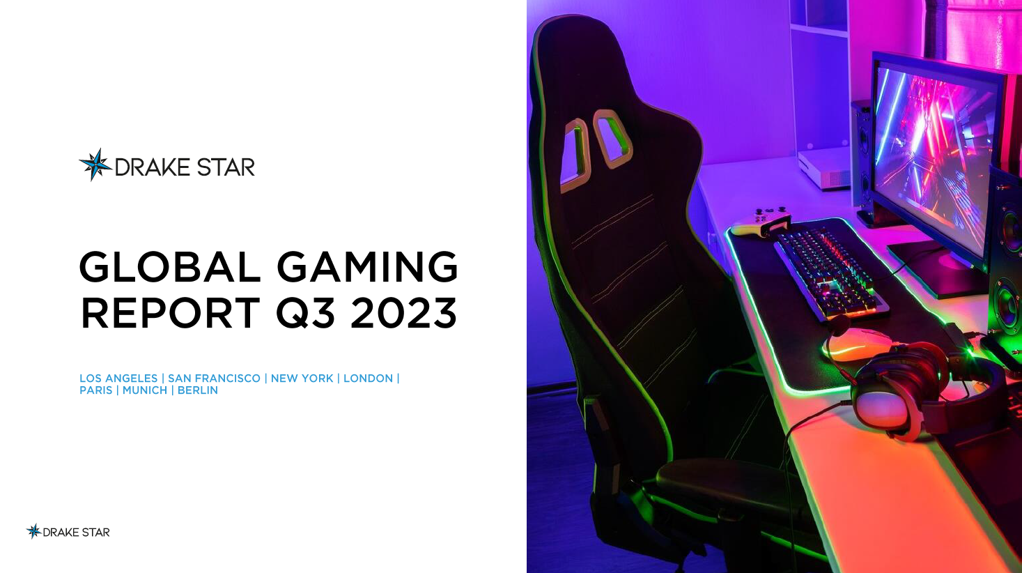 Global Gaming Report Q3 2023 Global Gaming Report Q3 2023